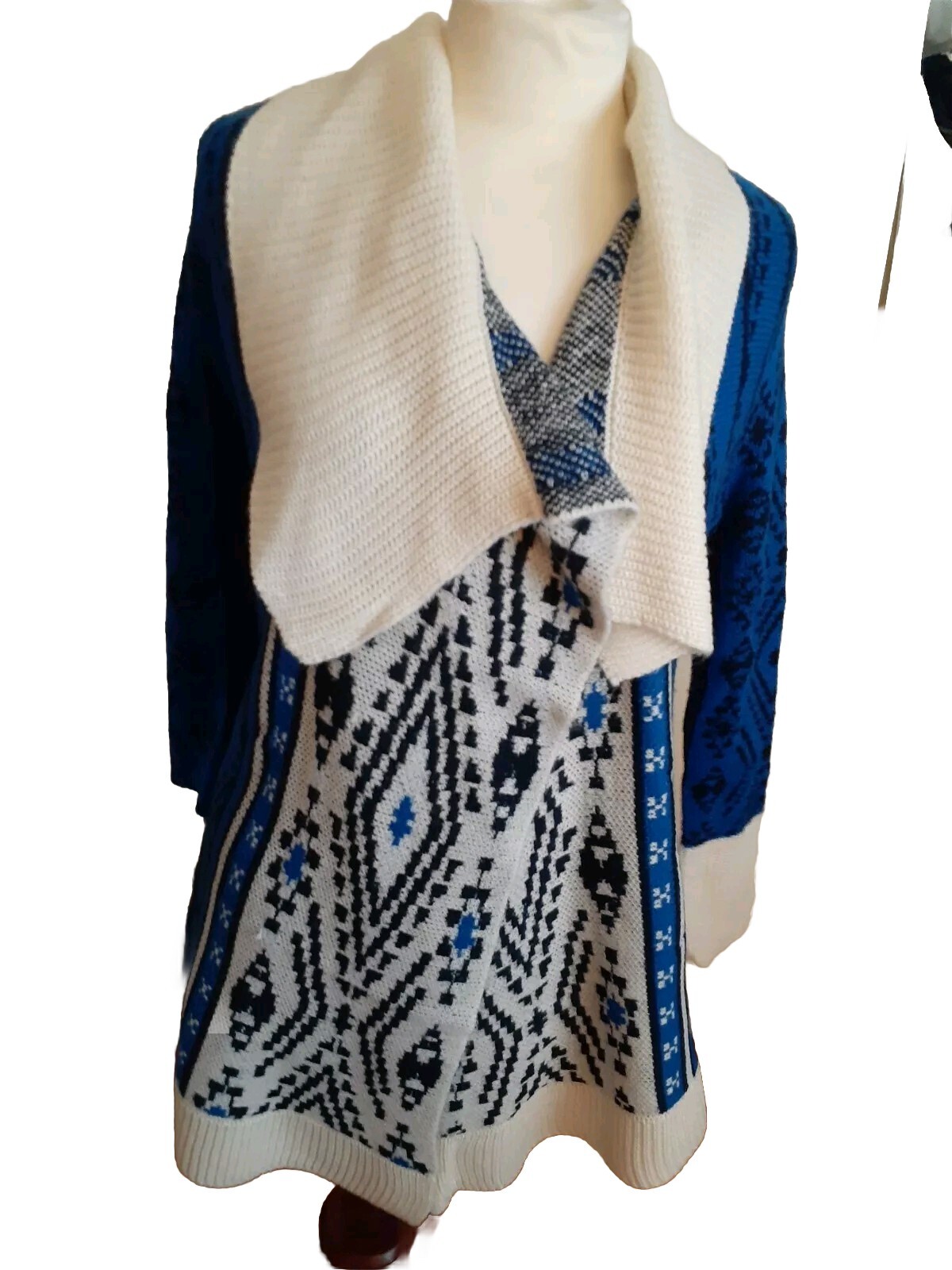 Elodie NORDSTROM Southwest MEDIUM/M Open long Cardigan Mohair Knit | eBay