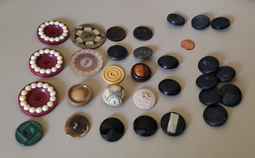 Lot of 30 Antique Vintage Buttons | eBay