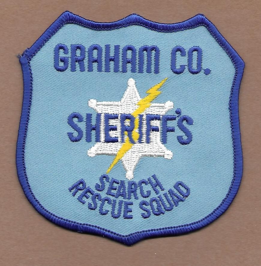 ARIZONA- VERY RARE - OLD GRAHAM COUNTY SHERIFF- SEARCH & RESCUE SQUAD ...