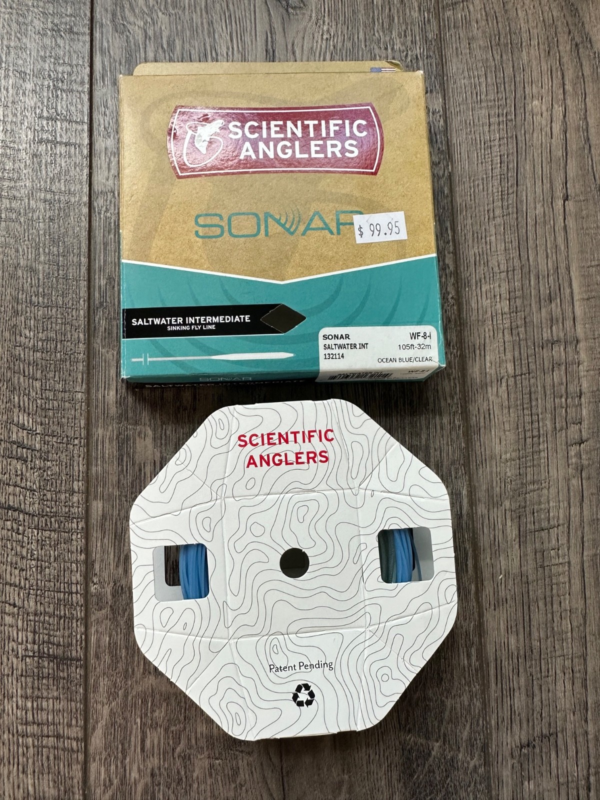 SA Sonar Saltwater Intermediate Fly Line 8wt Ocean/Blue/Clear | eBay