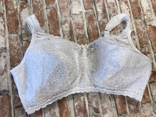 RARE VINTAGE Playtex 18 HOUR #408T Embroidered Lace Shaping Bra 42DDD ...