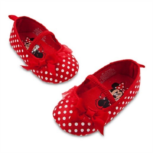 MiNNie MoUSe~SoFt~Costume~SHOES~ReD or PiNK~POLKA DOT~InFanT~0-2yr ...