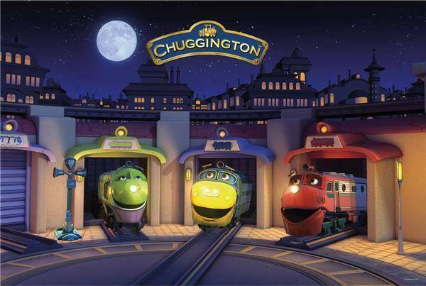 Chuggington Train BEDTIME FLOOR PUZZLE 24 Pieces - GLOWS - Wilson Koko ...