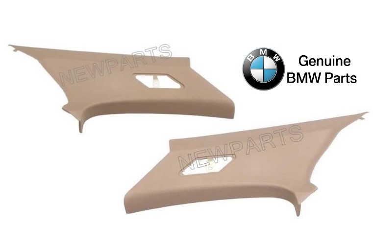 For E46 323Ci M3 Coupe Beige Pair Set of Rear Left & Right C Pillar ...