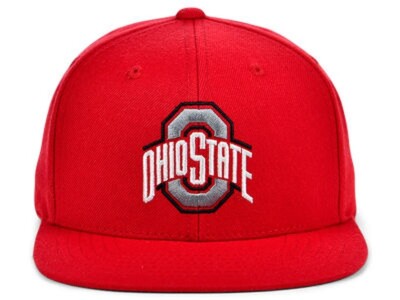 Ohio State Buckeyes Red Core Logo Snapback Cap/Hat | eBay