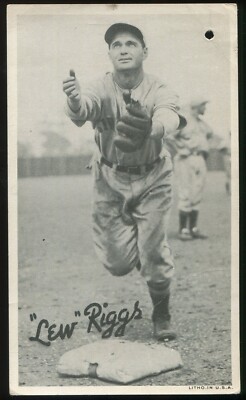 1936 Goudey Wide Pen Premium (R314 Type 1) Lew Riggs Cincinnati Reds | eBay