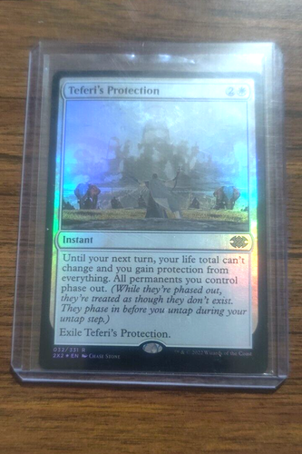 MTG Teferi's Protection foil 2x2 | eBay