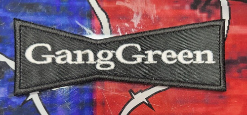 EMBROIDERED GANG GREEN PUNK BAND PATCH (Made To Order) | eBay