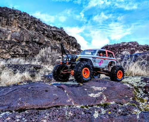 Xtra Speed Steel V Front Bumper Winch Mount Shackle Axial Wraith #xs ...