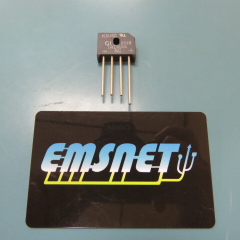 GI KBU8D Qty of 87 per Lot Bridge Rectifier Single Phase Standard 200 V ...