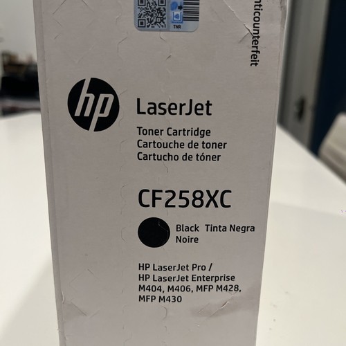 HP 58X Laserjet Black Toner Cartridge - CF258XC 192018046764 | eBay