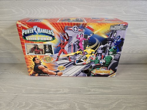 Bandai Mighty Morphin Power Rangers Time Force Control Center Open Box ...