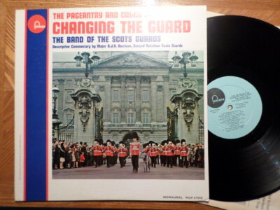 Fontana LP Record/Scots Guards / Changing The Protection /Major ...