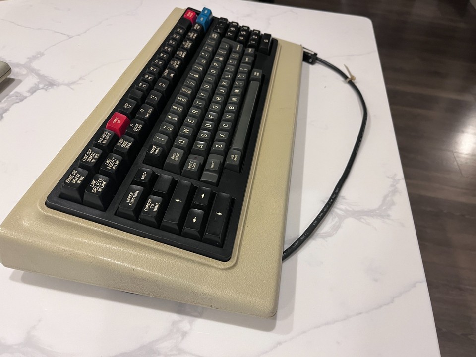 Vintage Mechanical Sperry Univac System Serial Keyboard - Key tronic ...