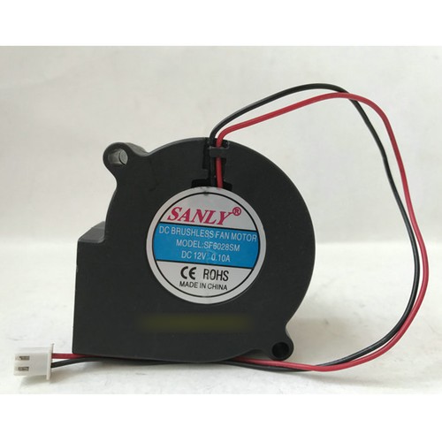 New SANLY SF6028SM 6CM 12V 0.10A 2-wire Centrifugal Turbo Blower Fan#QW ...