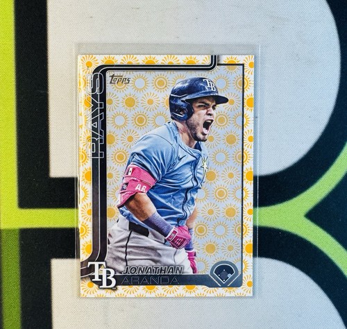 2025 Topps Series 2 Jonathan Aranda #678 Holiday Sun | eBay