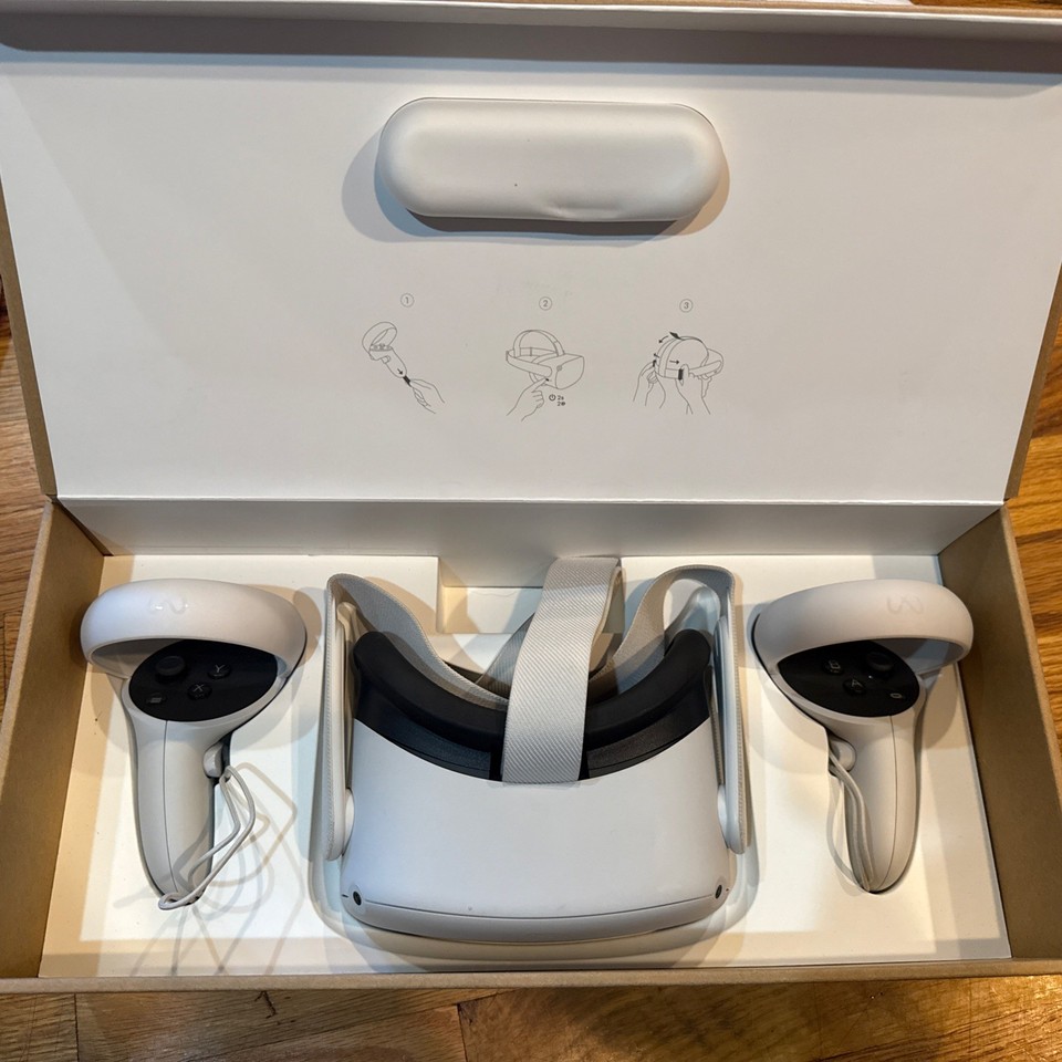 Meta Oculus Quest 2 128GB VR Headset with Controllers | eBay