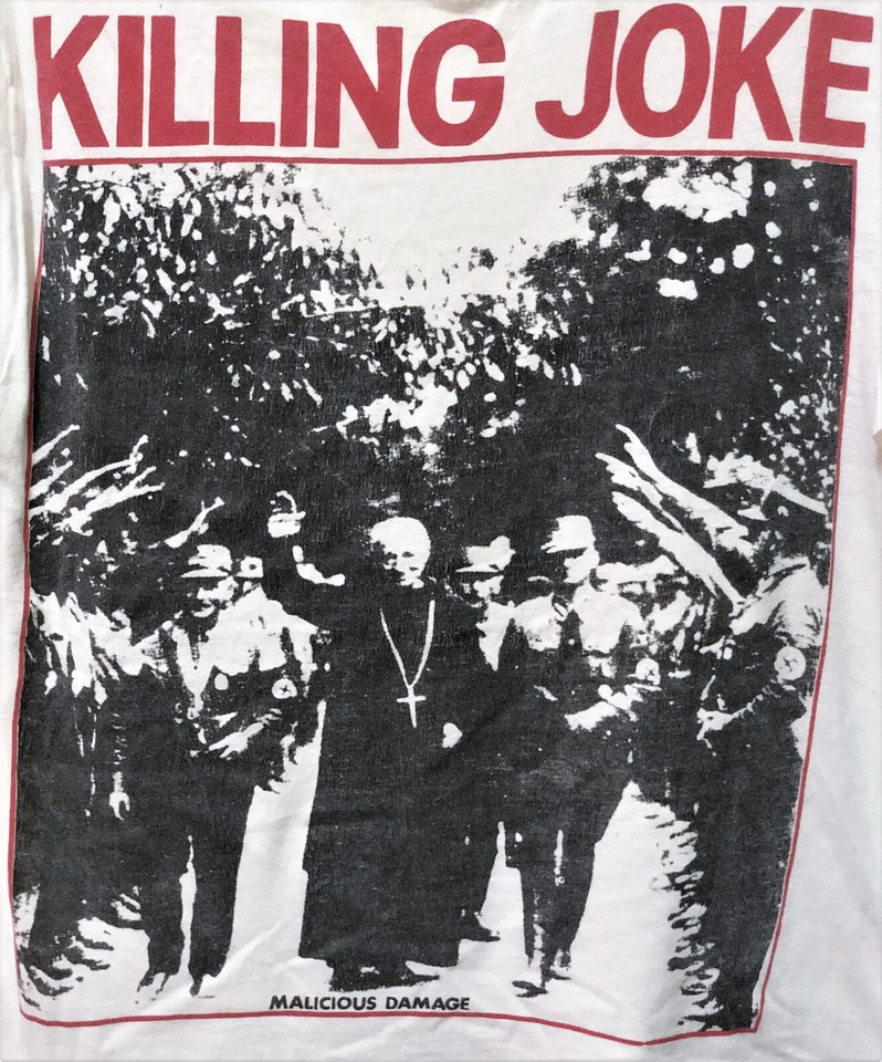 VINTAGE 80's KILLING JOKE MALICIOUS DAMAGE PUNK ROCK TOUR CONCERT PROMO ...