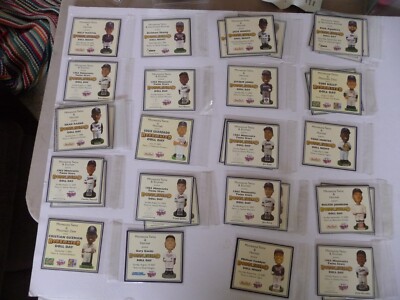 Bobblehead Card Zoilo Gaetti Hunter Aguilera Cuddyer Jones Morris ...