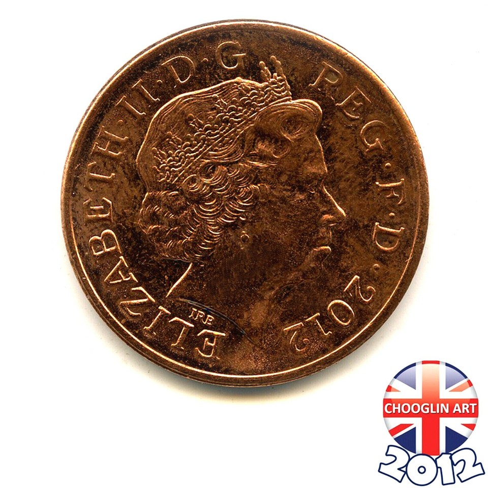 A BRITISH 2012 ELIZABETH II TWO PENCE 2p coin, 14 Years Old! | eBay