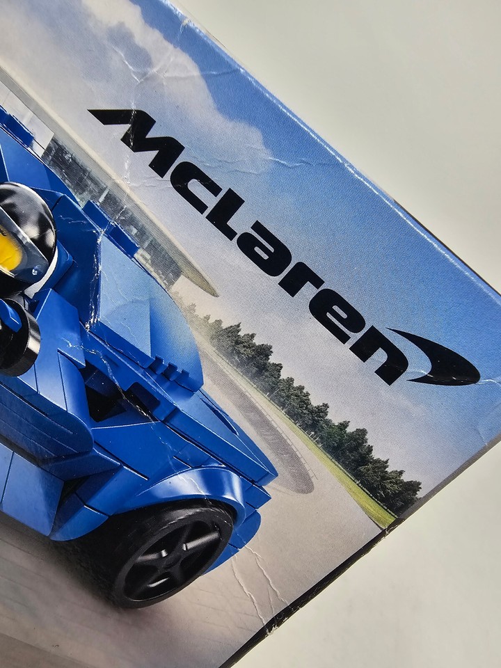 LEGO 76902 Speed Champions McLaren Elva - New & Sealed in Damaged Box ...