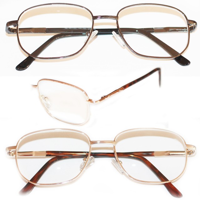 Reading Glasses High Power Super Strong Extra Strength Gold Metal Frame Reading Glasses High Power Super Strong Extra Strength Gold Metal Frame