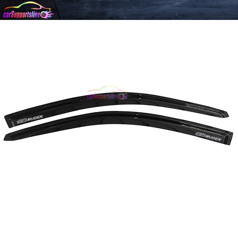 Fit 01-05 Honda Civic EM2 2DR Coupe Window Visor Guard Deflector w ...