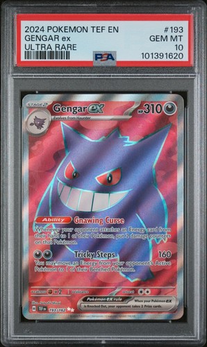 POKEMON GENGAR EX TEMPORAL FORCES ULTRA RARE #193 - PSA 10 GEM MINT | eBay