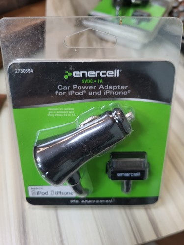 Enercell 5VDC/1.5A Car Power Adapter for iPod and iPhone 2730694 | eBay