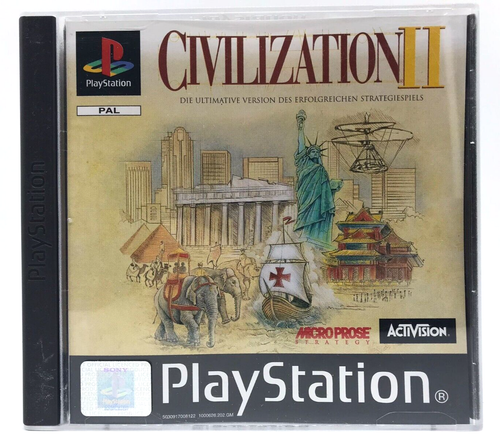 Sid Meier's Civilization 2 Sony Playstation 1 PS1 PSone Spiel | eBay.de