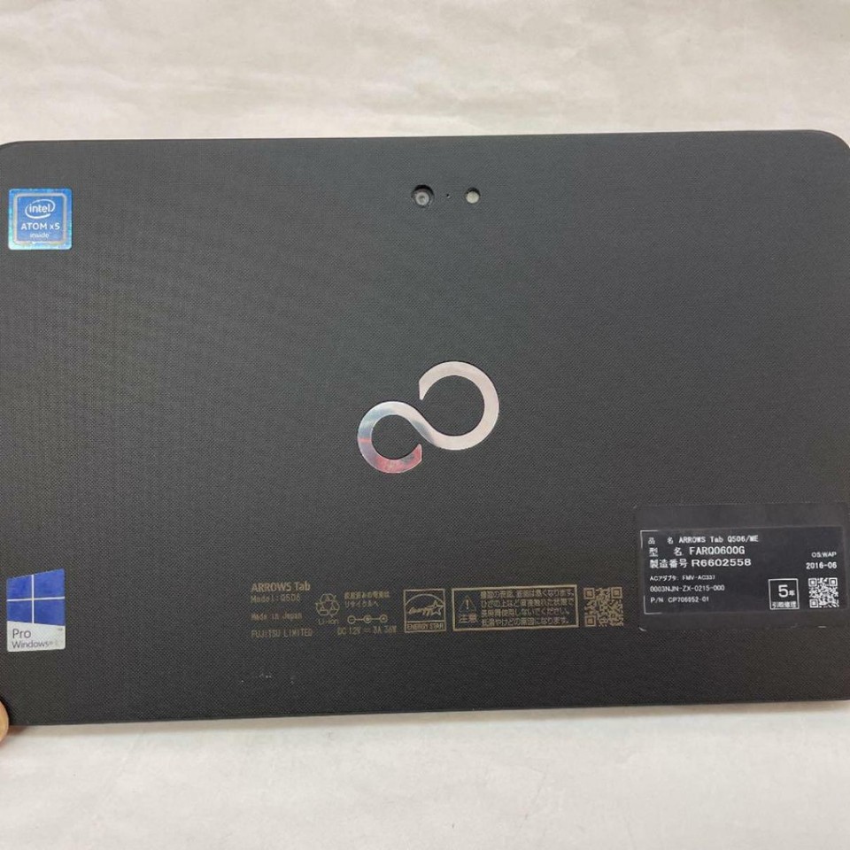 Fujitsu Q506 stylistic arrows tablet windows 10 rugged Japan PC ...