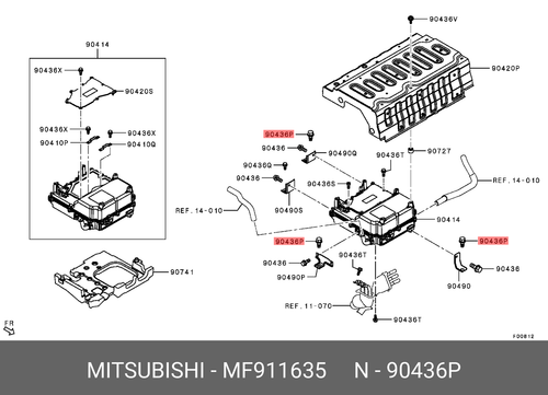 Genuine OE Bolt EV Charger MF911635 For Mitsubishi MF91-1635 | eBay.de