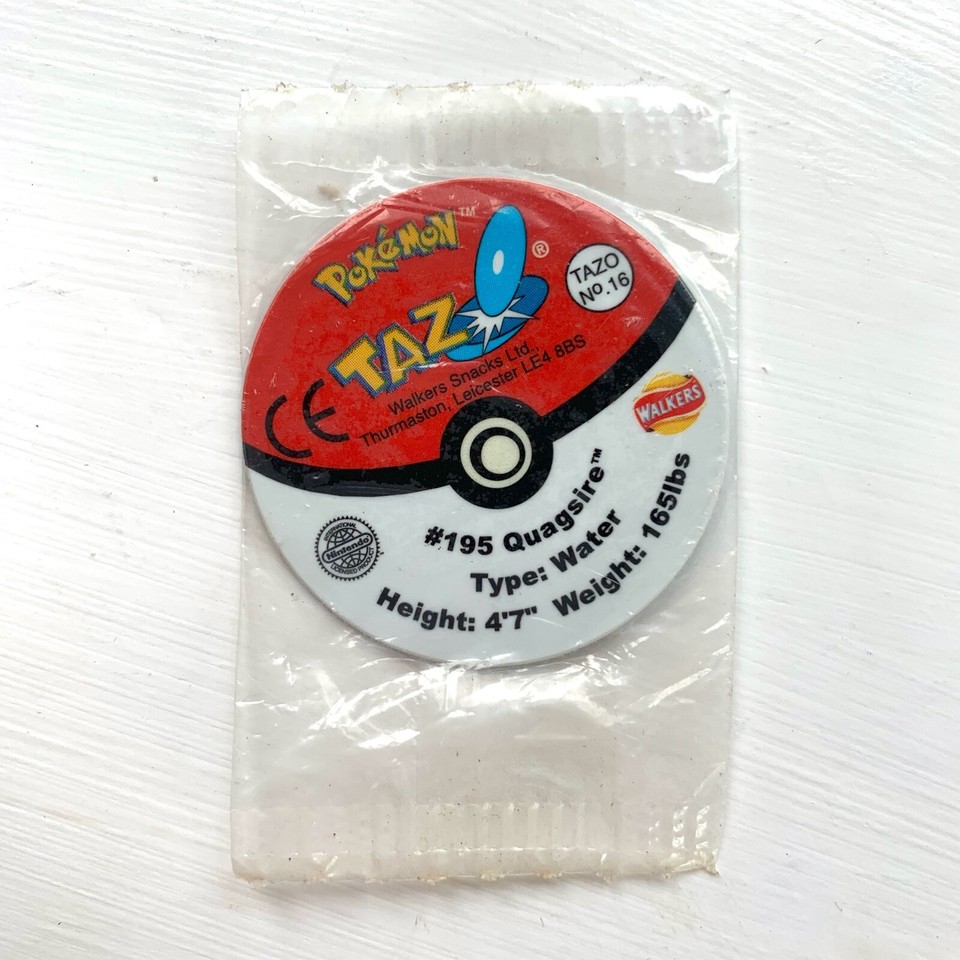 2001 POKEMON TAZO'S - Vintage- Walkers Tazos/Pogs - Take your pick in ...