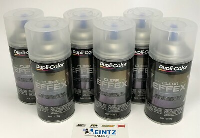 Duplicolor EFX100-6 PACK Clear Effex Paint, Color Changing Glitter ...