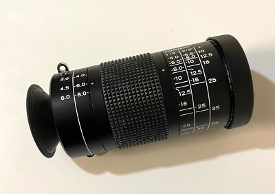 View/Focal Length Finder 1/4" 1/3" 1/2" 2/3" 1" Format 3-115mm-Computar VM300 | eBay Australia