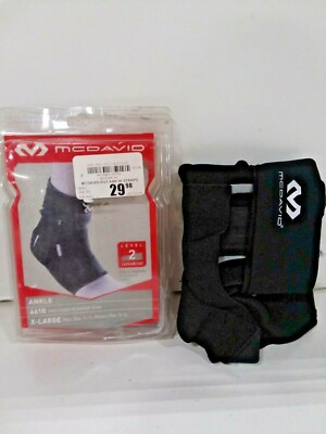 NEW McDavid Level 2 Right Ankle Support w/ Precision Straps XL Men's ...