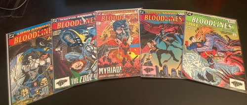 Set of *25* 1993 BLOODLINES ANNUALS! Batman•Superman•Flash•Superboy ...