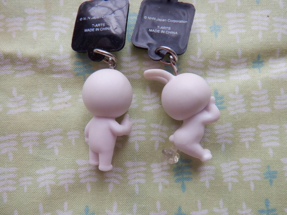 Strap LINE Gacha Mascot Characters Osagi Mikkochan Moon 2 Corporate 10 ...