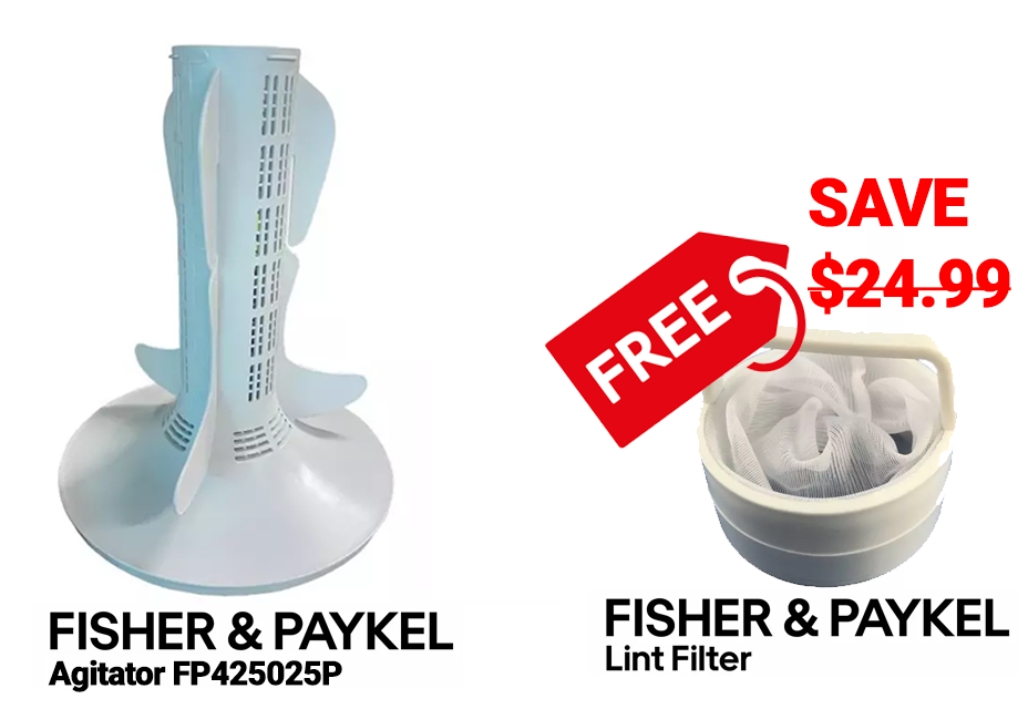 AGITATOR and LINT FILTER SUITS FISHER & PAYKEL WASHING MACHINES - IW810 ...