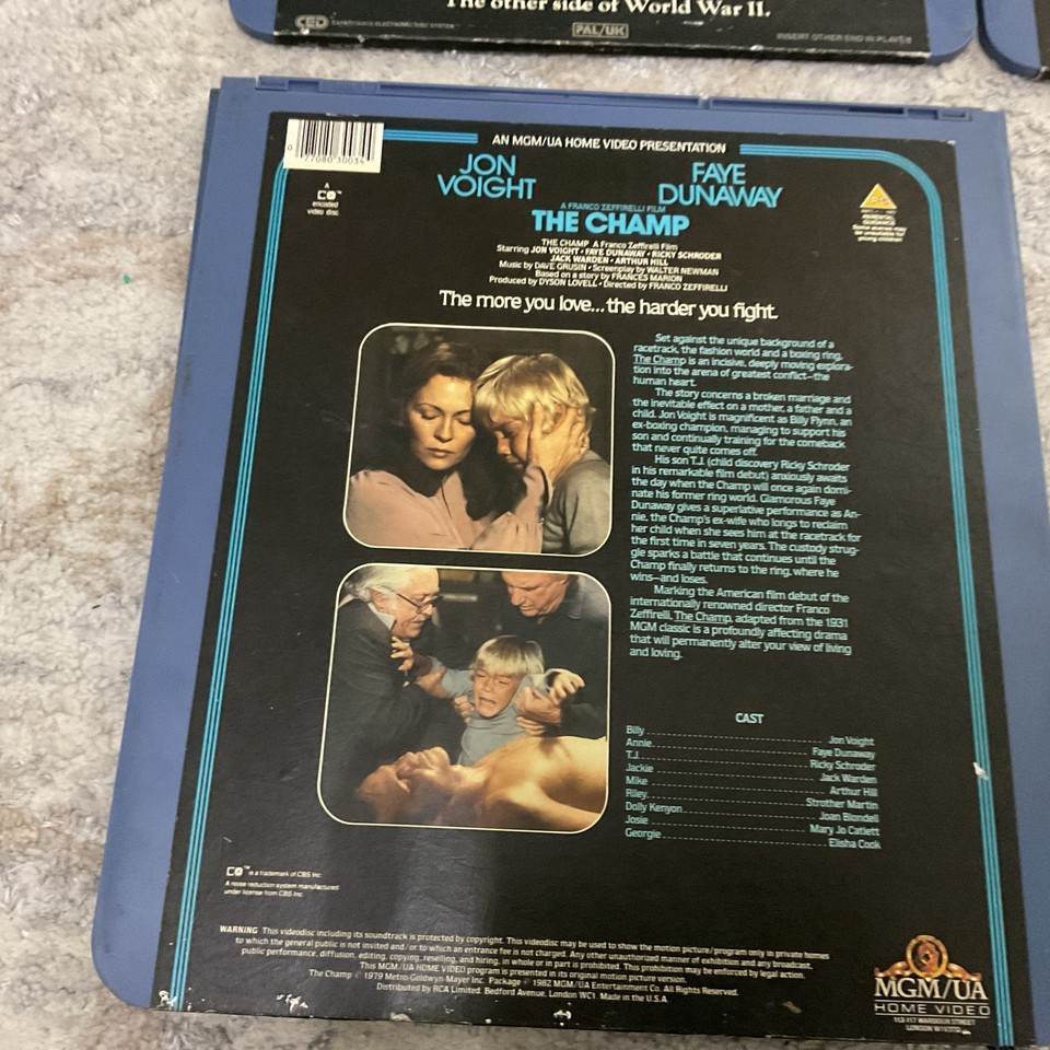 ced videodisc films x 6 job lot | eBay UK
