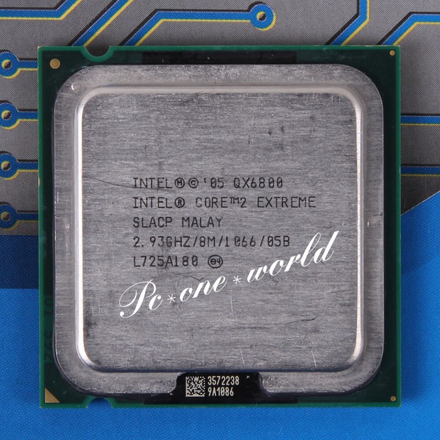 Intel Core 2 Extreme QX6800 2.93GHz Quad-Core (BX80562QX6800) Processor ...