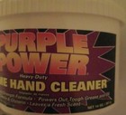 PURPLE POWER Heavy Duty Creme Hand Cleaner 14 oz Tub Power Out Grease ...