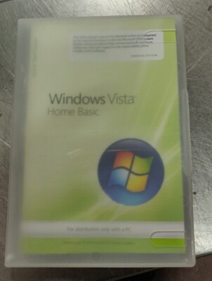 Microsoft Windows Vista Home Basic PPP OEM - NEW opened Box! | eBay