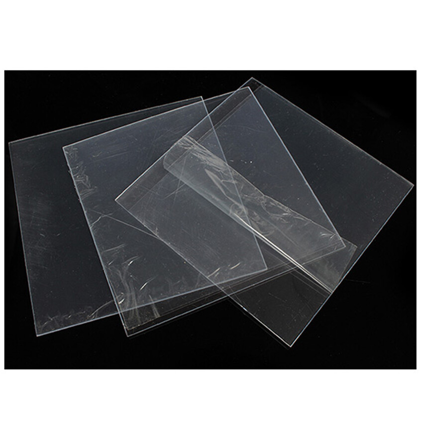Clear PVC Plastic Transparent Sheet Plate 0.4mm 0.5mm 1mm 2mm 3mm 4mm ...