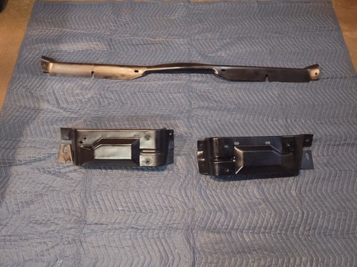 1973 DODGE DART REAR BUMPER BRACKET Set & Reinforcement bar OEM MoPar ...