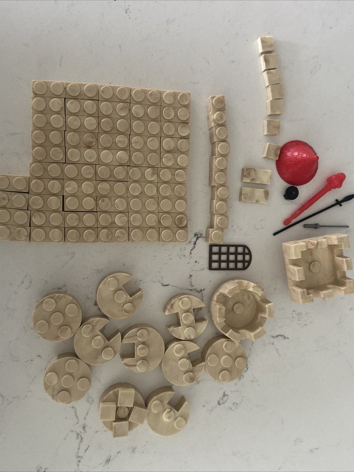 Vintage Exin Castles 0199 Castle 120 Piece Construction Block Toy w ...