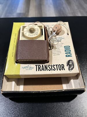 HAPPI-TIME 1959 Transistor Radio - Excellent Shape USA BELL PRODUCTS | eBay