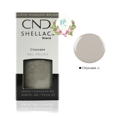 CND Shellac UV Gel Polish 0.25 oz NIB Cityscape | eBay
