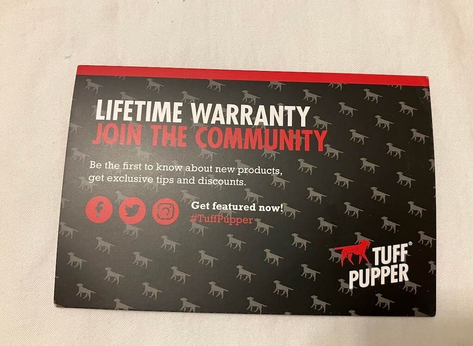 Tuff Pupper Dog Bowl Heavy Duty Insulated Stainless Steel- 100 oz -Blue- New | eBay