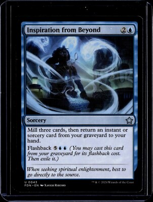 Inspiration From Beyond - 43 - FDN - NM - MTG Magic the Gathering | eBay